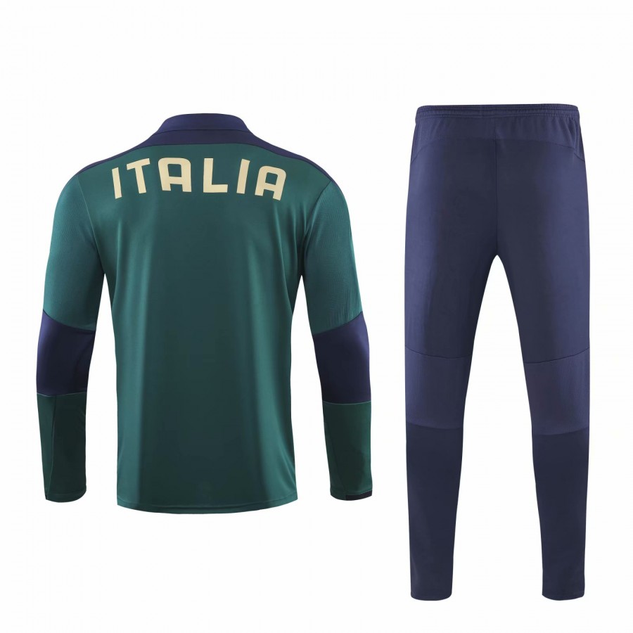 Tuta da calcio tecnica allenamento verde Italia 2019/20 - Puma | Best ...